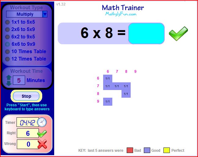 Math Facts: 5 Minutes a Day – Denise Gaskins' Let's Play Math