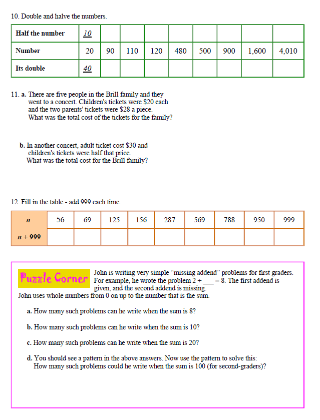Review: Math Mammoth – Denise Gaskins' Let's Play Math