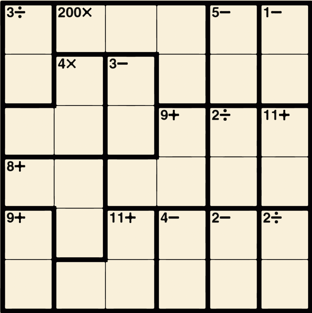 Get Your Weekly KenKen Puzzles for Kids – Denise Gaskins' Let's Play Math
