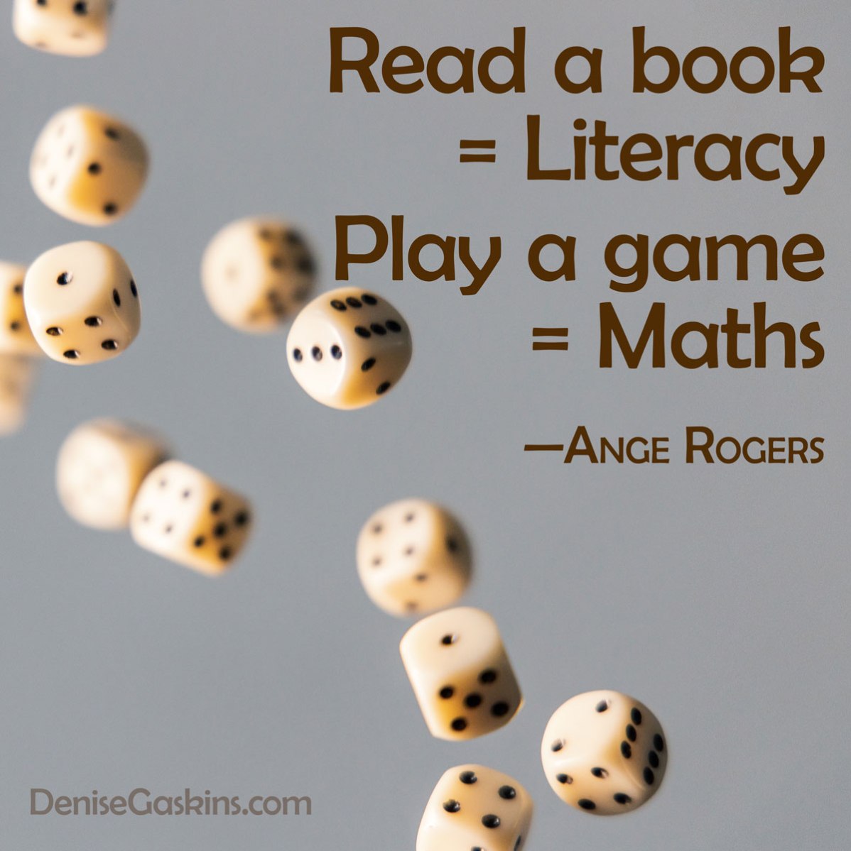 How to Build Math Literacy – Denise Gaskins' Let's Play Math