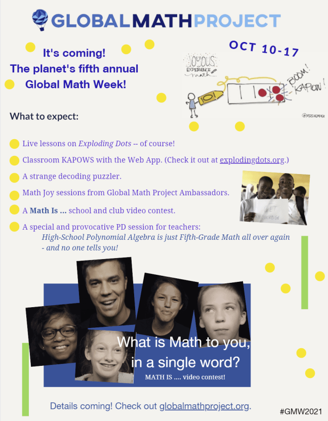 Global Math Week 2021 – Denise Gaskins' Let's Play Math