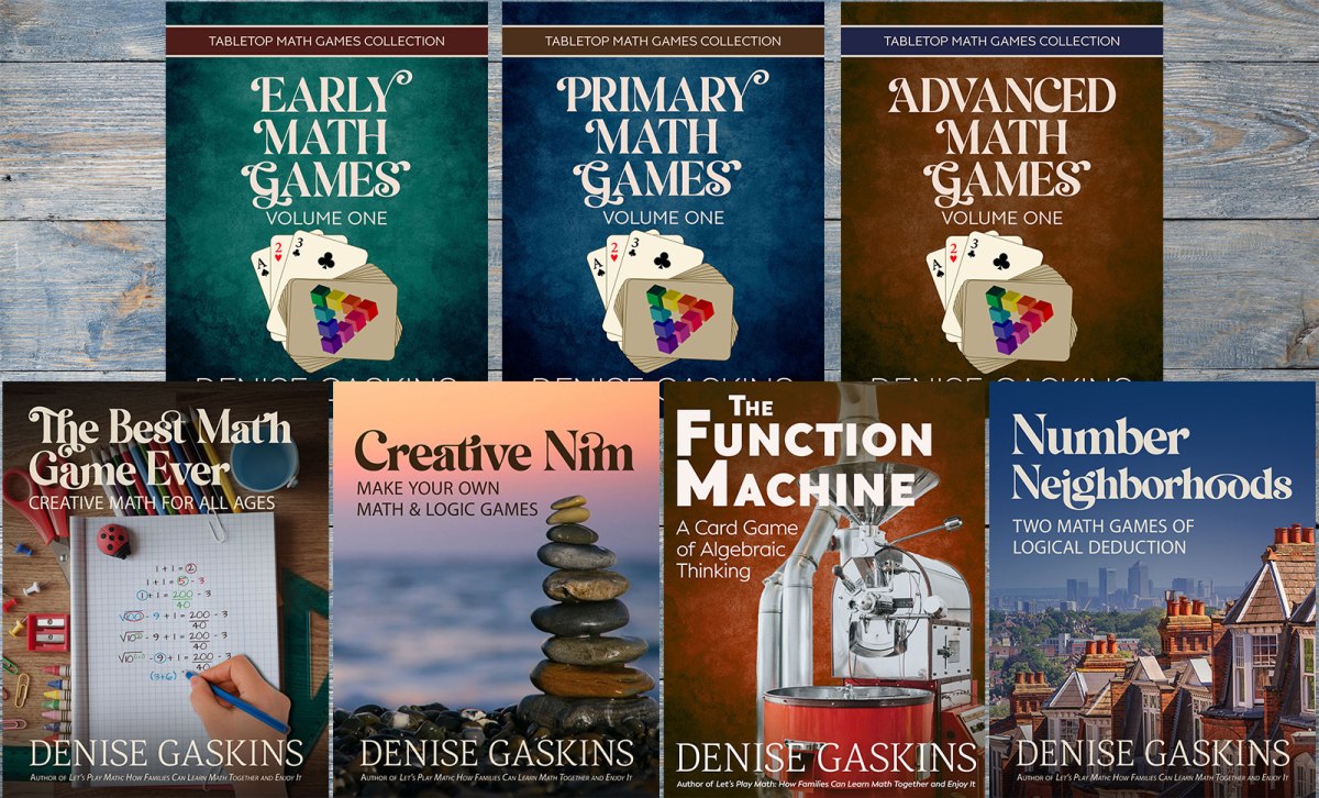 Publication Day: The Tabletop Math Games Collection – Denise Gaskins ...