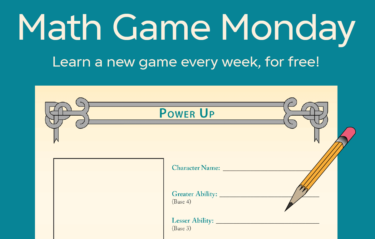 Math Game Monday – Denise Gaskins' Let's Play Math