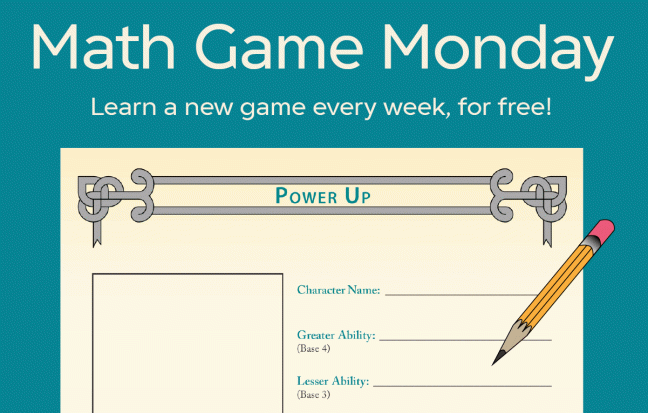 Math Game Monday – Denise Gaskins' Let's Play Math