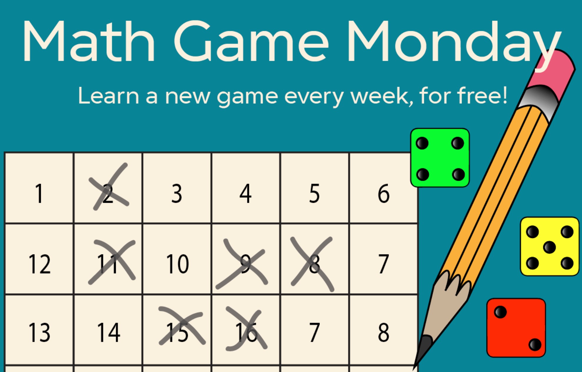 Math Game Monday – Denise Gaskins' Let's Play Math